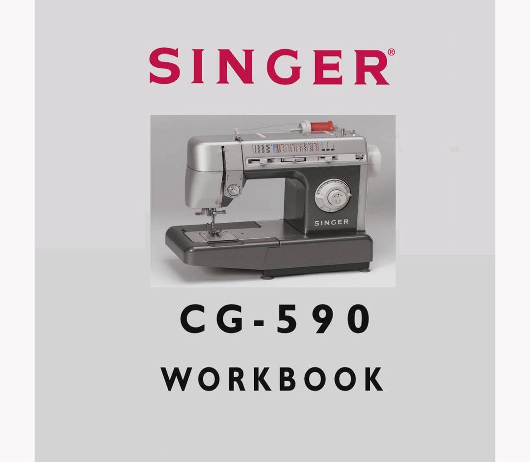 Singer CG-590 _workbook _digital Download _PDF Format - Etsy