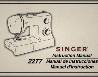Singer 223 _instruction Manual _PDF Format _digital Download | Etsy