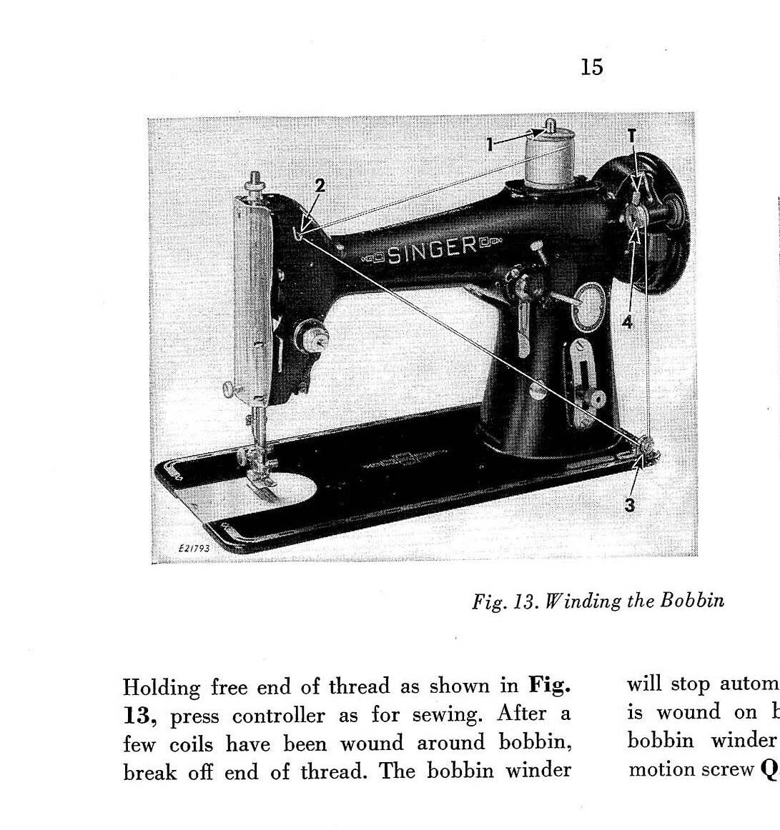 Singer 206K 25 _instruction Manual _PDF Format _digital Download - Etsy