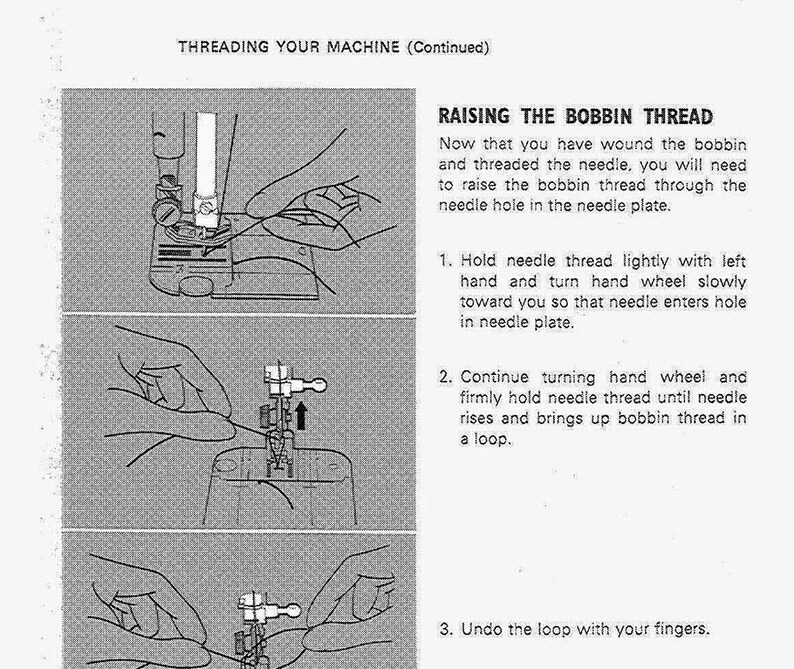 Singer 538 Stylist _instruction Manual _PDF Format _digital Download - Etsy