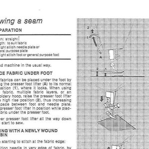 Singer Athena 1200 _instruction Manual _PDF Format _digital Download - Etsy