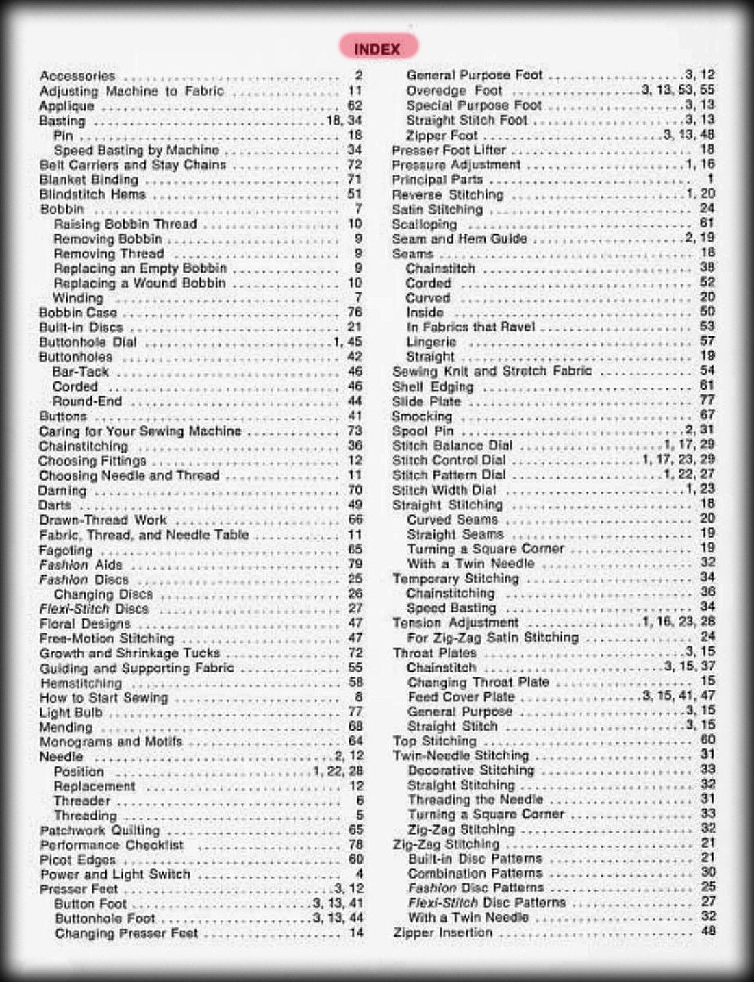 Singer 750 _touch N Sew _instruction Manual _digital Download _PDF ...