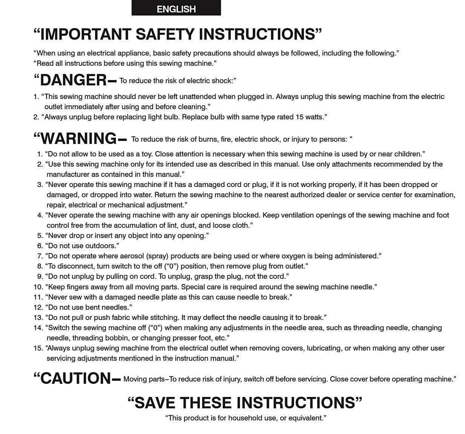 Singer 2639 _instruction Manual _digital Download _PDF Format - Etsy