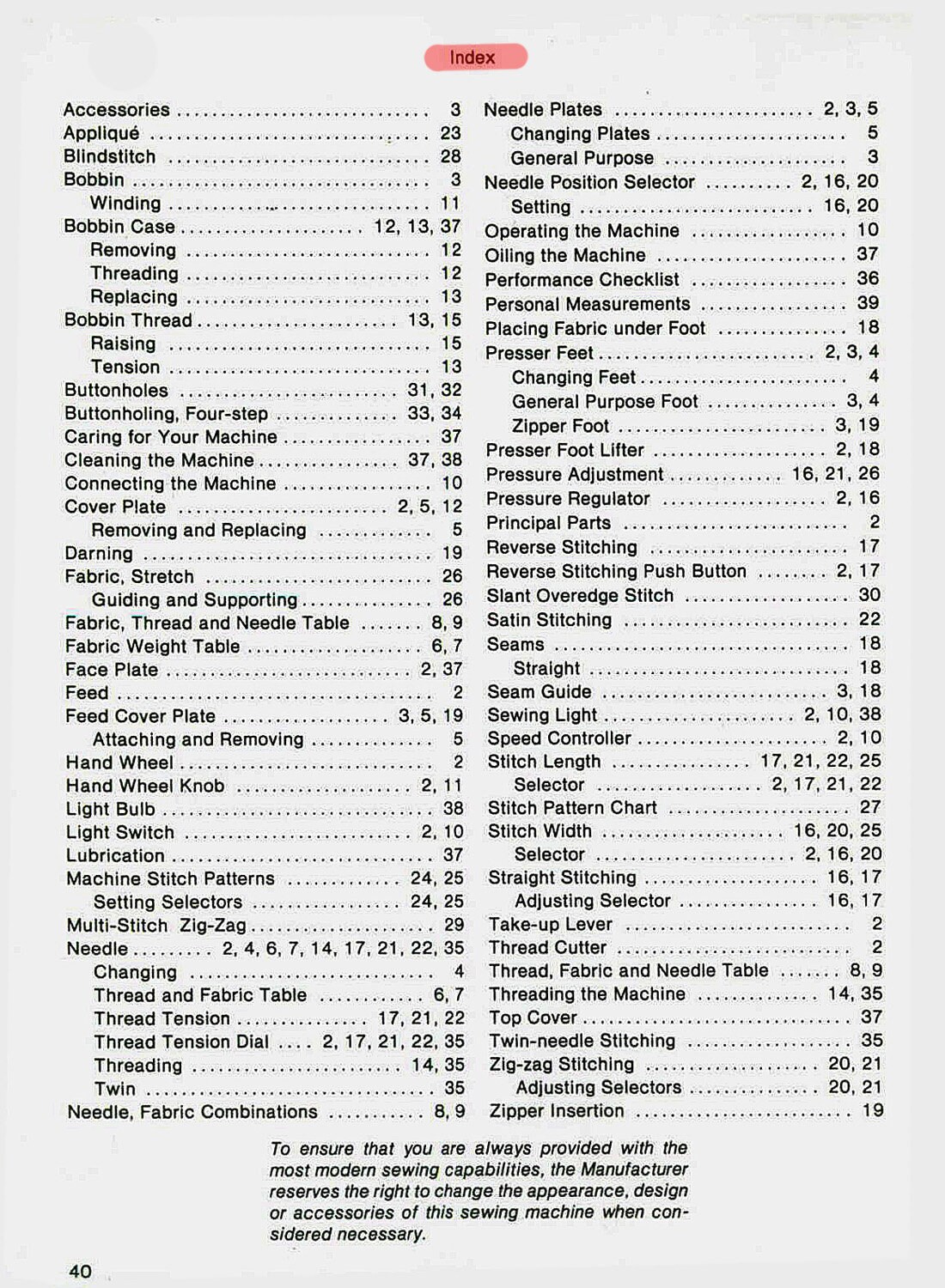 Singer 5107 _zigzag Sewing Machine _instruction Manual _PDF Format ...