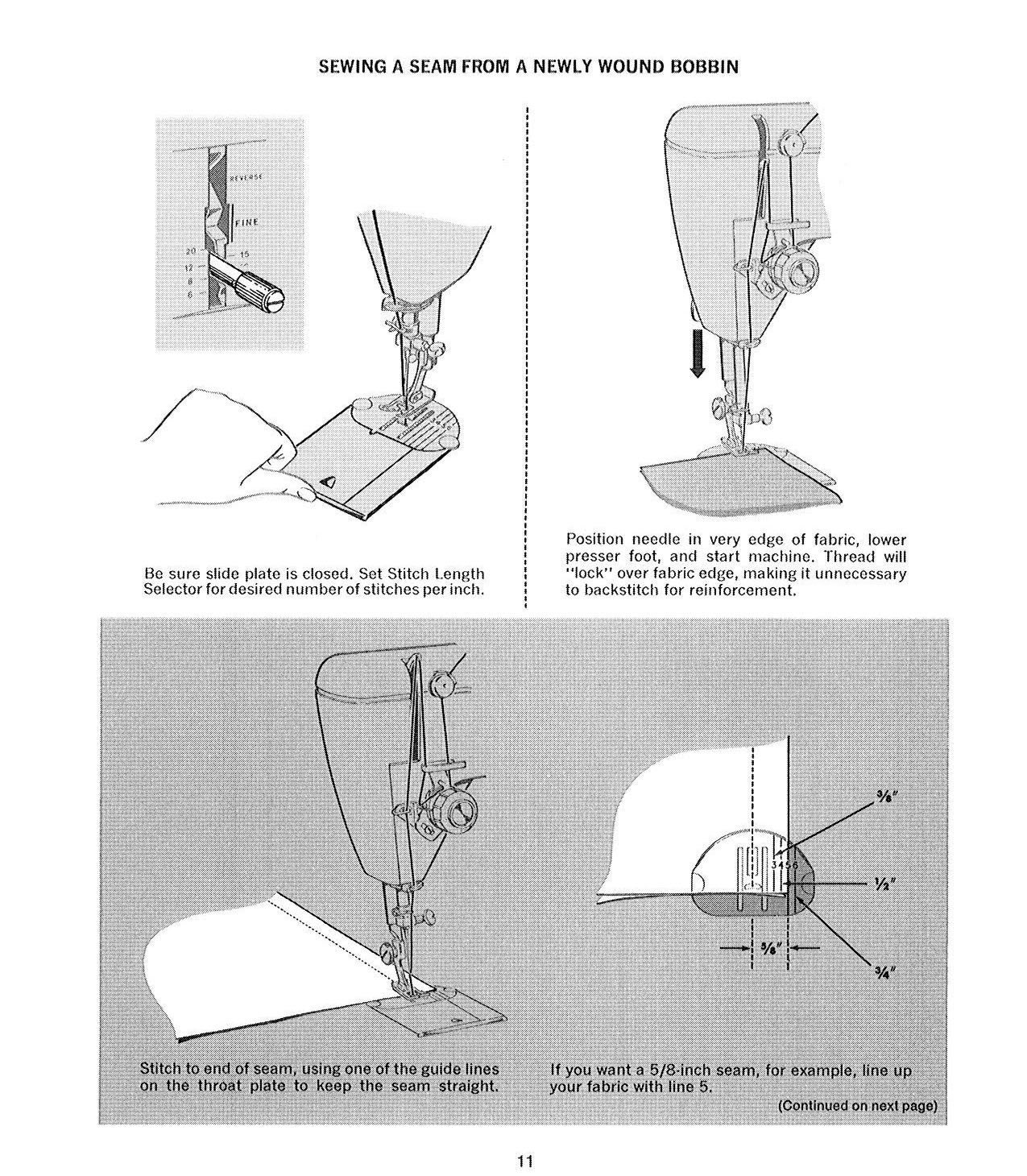 Singer 600E Touch & Sew_instruction Manual _digital Download _PDF ...