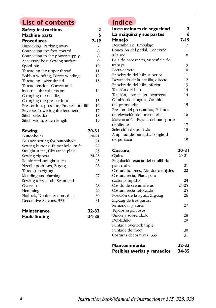 Husqvarna Viking Daisy Sewing Machine User Guide (PDF Download) - Etsy