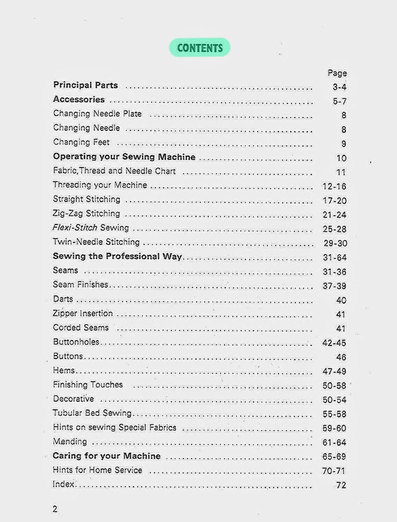 Singer 538 Stylist _instruction Manual _PDF Format _digital Download - Etsy