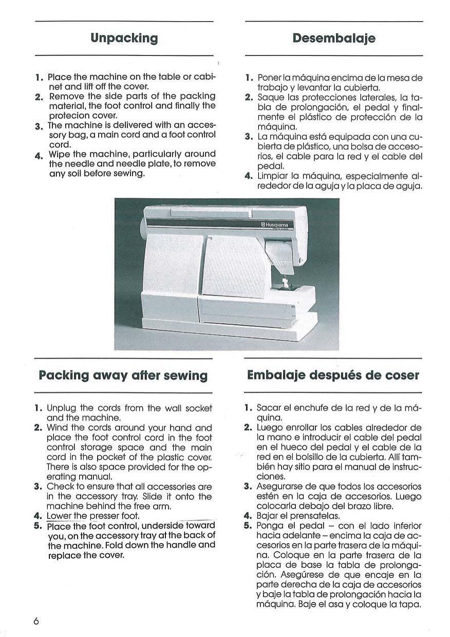 Husqvarna Viking 350 Sewing Machine Operating Manual (digital Download ...