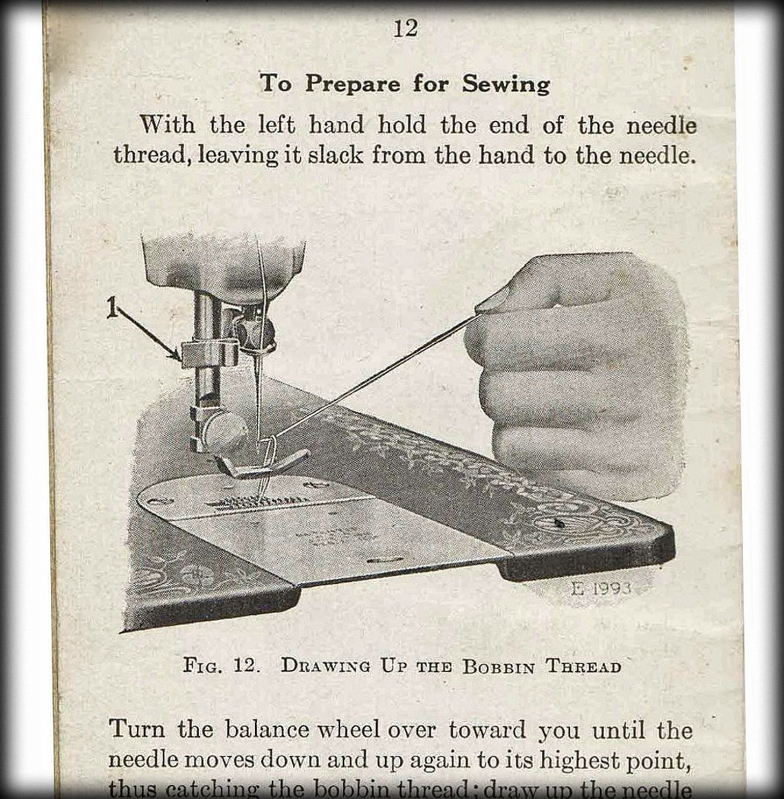 Singer Model: 115 Sewing Machine _instruction Manual _PDF Format ...