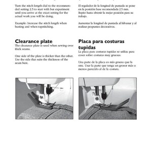 Husqvarna Viking Daisy Sewing Machine User Guide (PDF Download) - Etsy