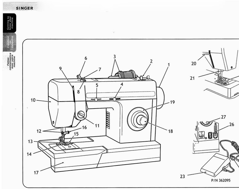 Singer 2517 _instruction Book _digital Download _PDF Format - Etsy