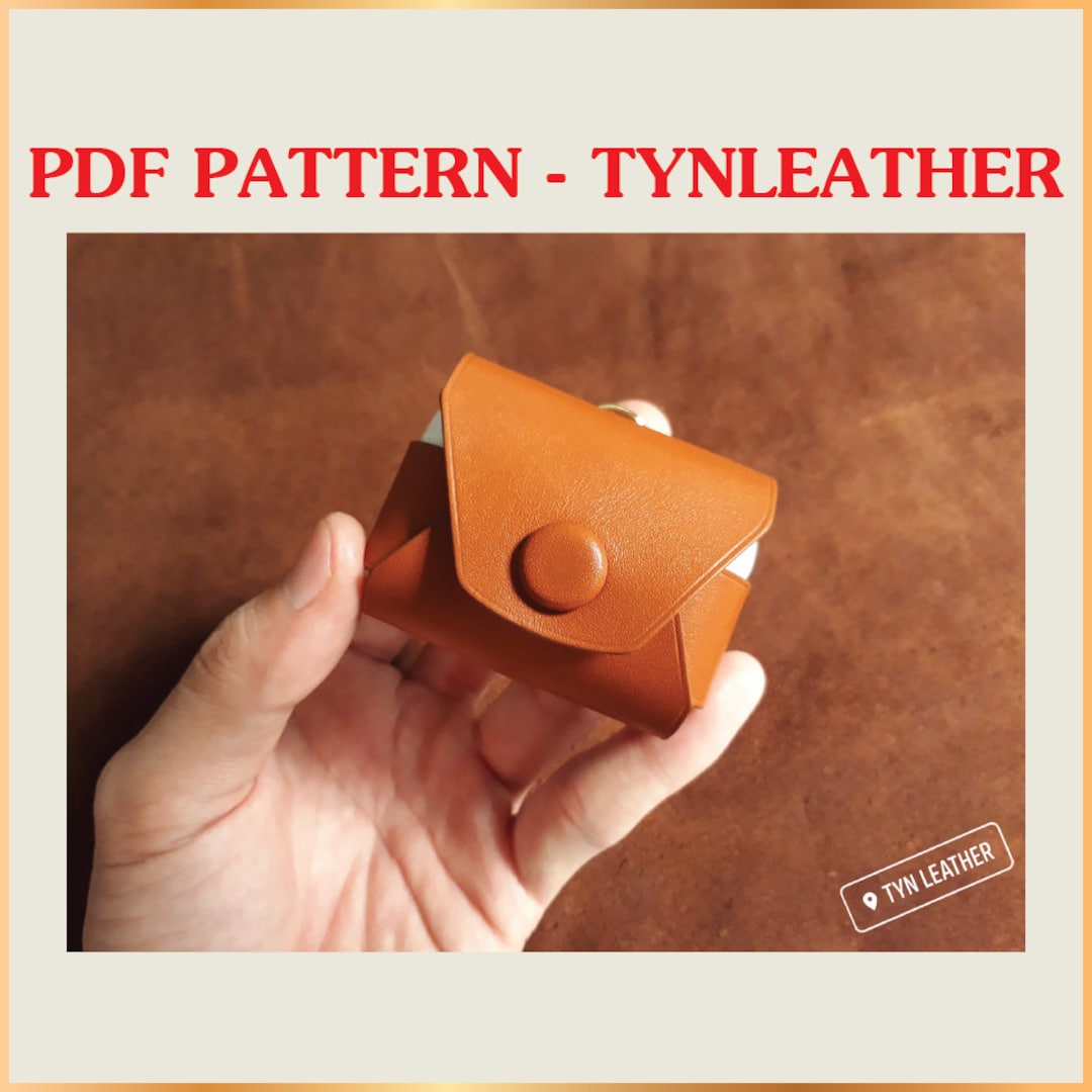 Leather Case Pattern for Airpods Pro Leather Pattern PDF Pattern A4 ...