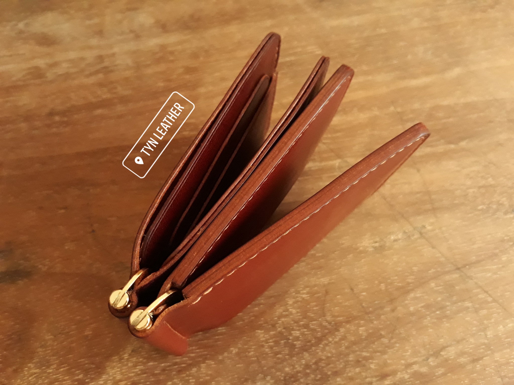 Leather Money Clip Wallet PDF Template - A4 Print (11.5x7.5 Cm) - Etsy