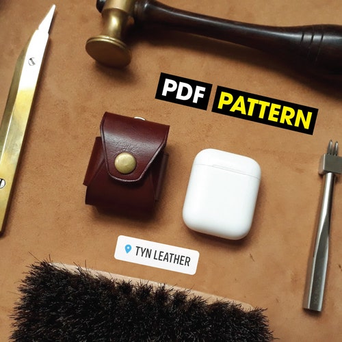 Leather Case Pattern for Airpods Pro Leather Pattern PDF - Etsy