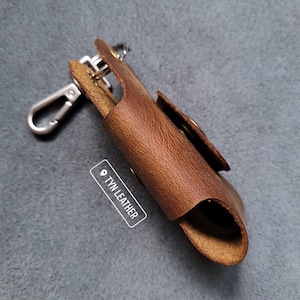 Leather Keychain Pattern Two Size - Leather Pattern - PDF Pattern - A4 ...