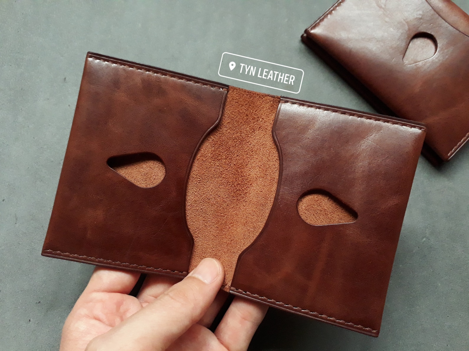 Leather Card Holder Wallet PDF Template V4 Leather Pattern | Etsy