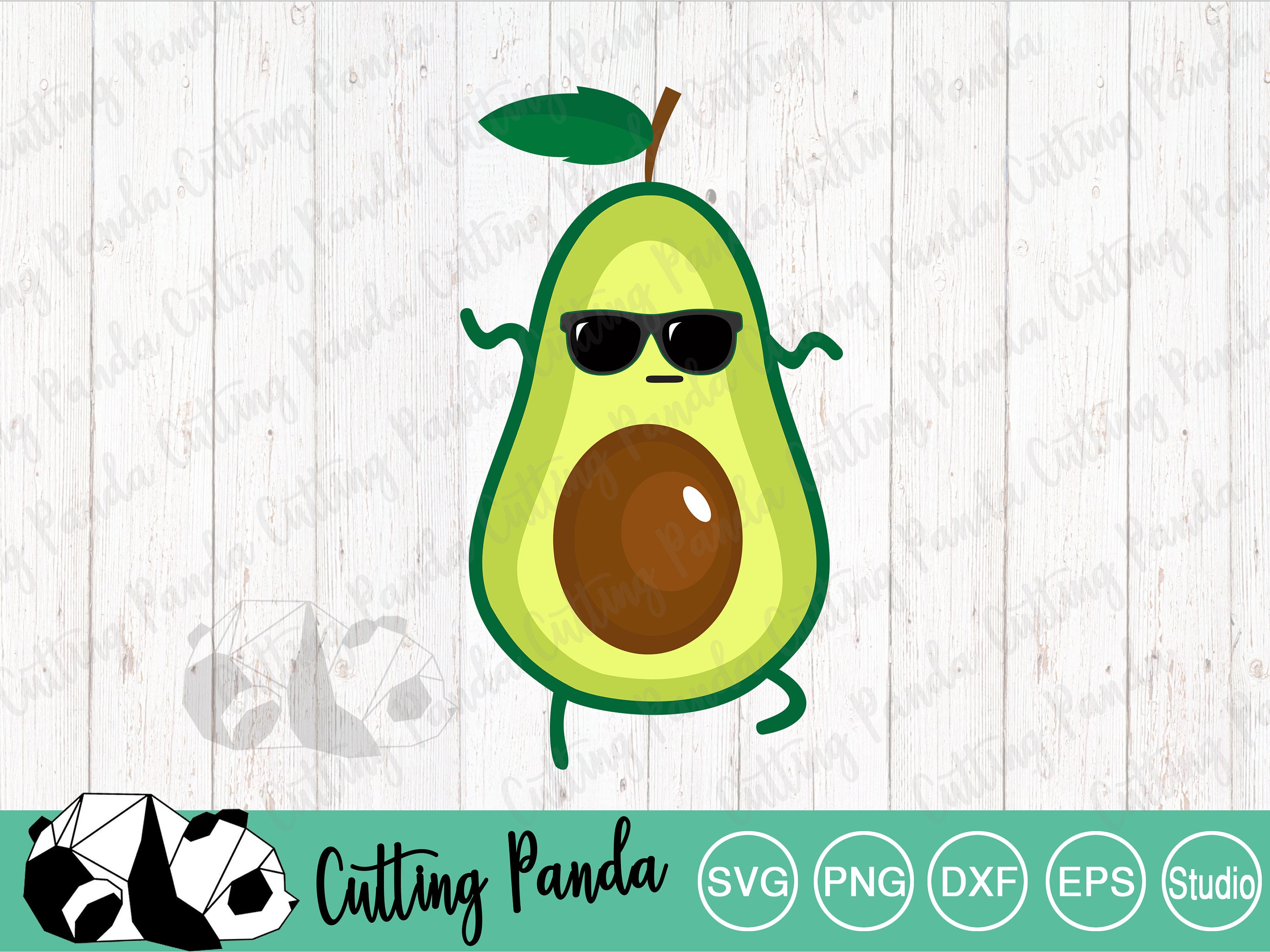 Avocado Svg Cutting Files Avocado Cliparts for Cricut/ | Etsy