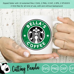 Personalized Starbucks Cup With Custome Name. SVG Personalized ...