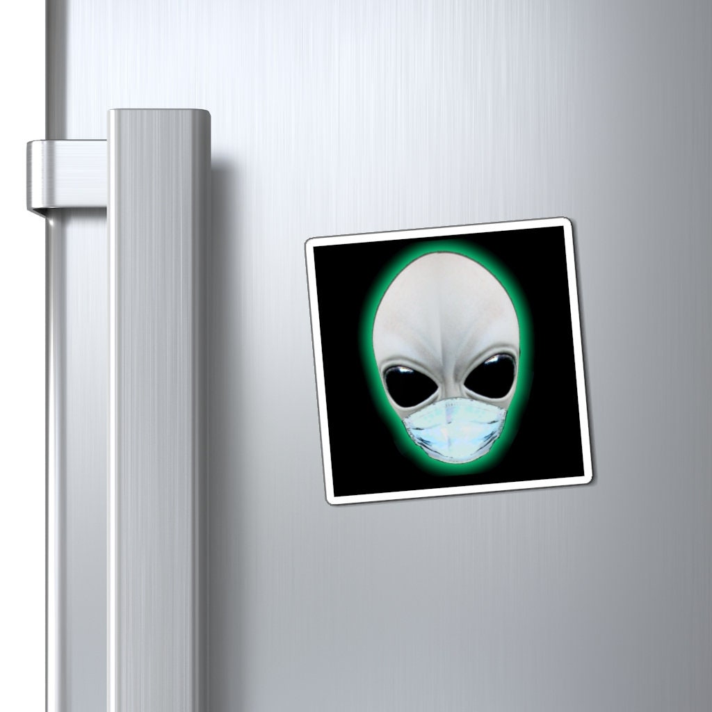ALIEN NURSE Magnets for Fans of Science Fiction, Ufology, Aliens, Ufos ...