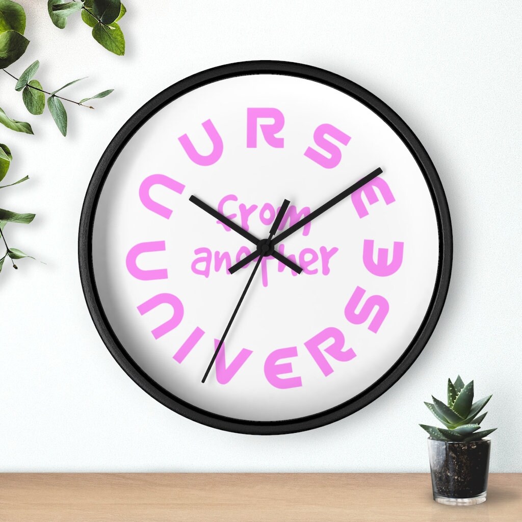 This ALIEN NURSE (NFAU) Wall Clock is the Perfect Addition to a Lunch ...
