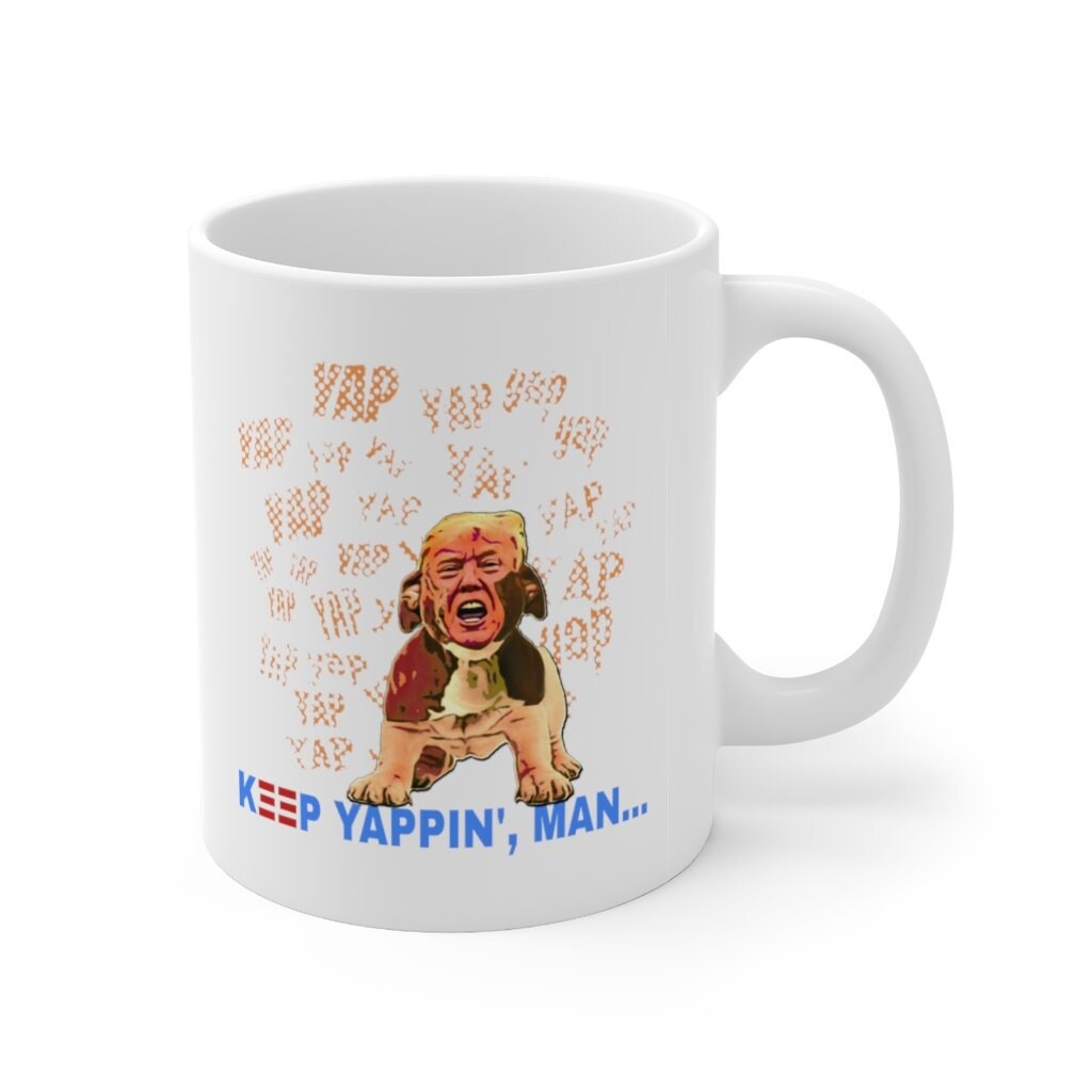 KEEP YAPPIN' v11 Cita de debate Biden Taza 11oz. Tazas de divertidos ...