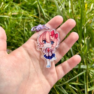 Doki Doki Literature Club Keychains Double Sided Normal - Etsy