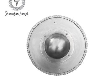 Medieval Fencing Buckler shield With Stars15th Century for Sca, Living ...