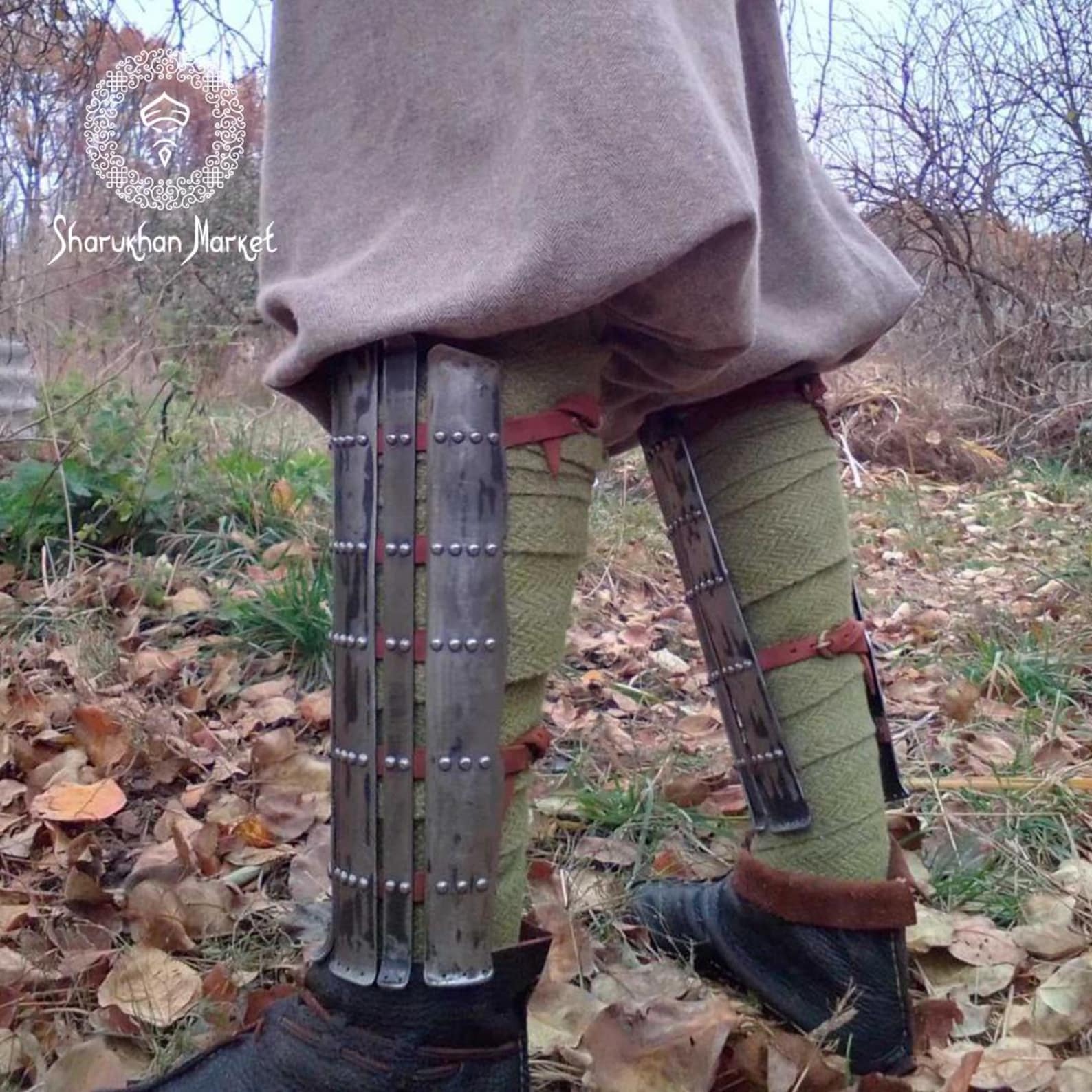 Splinted Greaves - Etsy