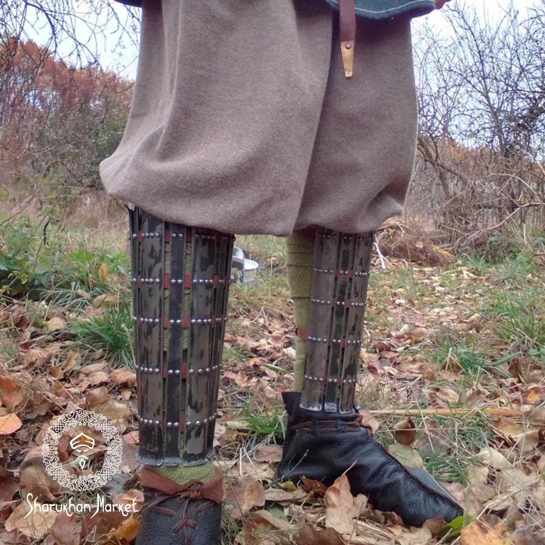 Splinted Greaves - Etsy