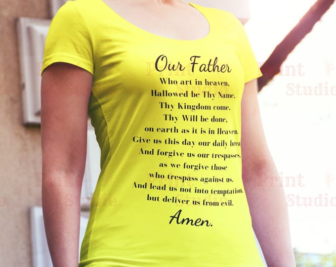 Our Father (the Lord's Prayer) - (SVG, PDF, Digital File Vector Graphic ...