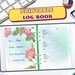 Printable Log Planner Printable Log Book Password Organizer - Etsy