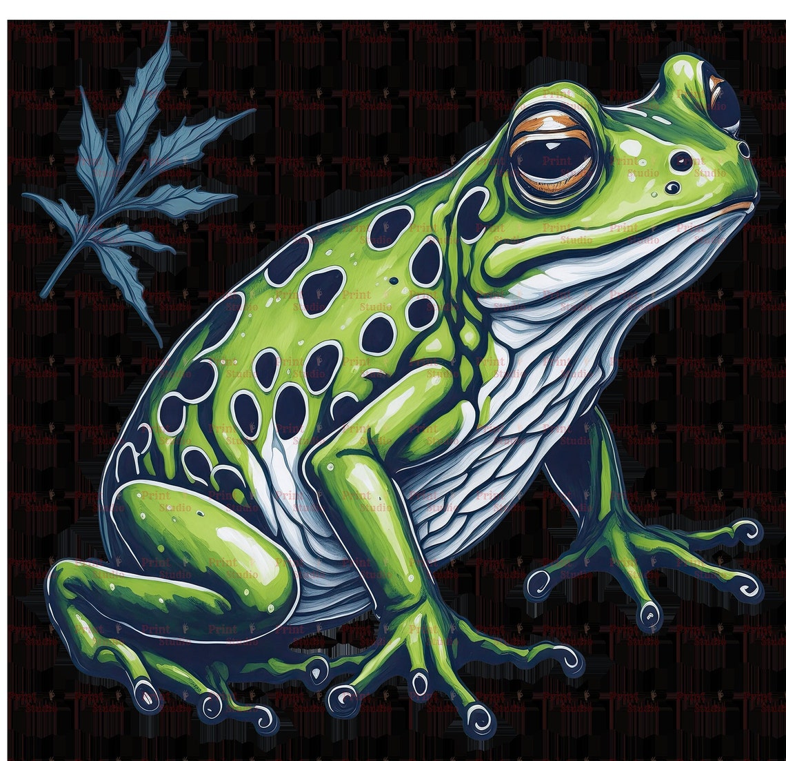 Frog SVG Sublimation, Frog Png, Watercolor Clipart, Animal Graphics ...