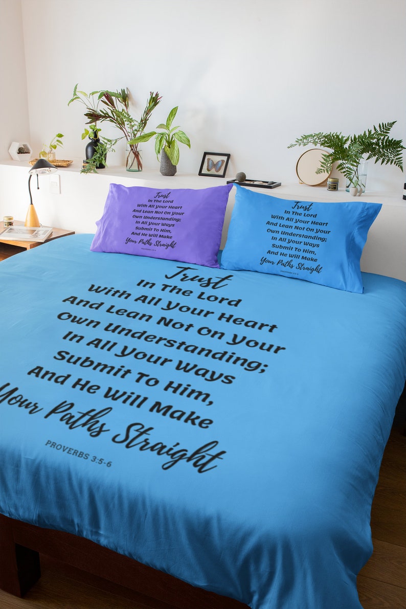 Trust in the Lord SVG. Proverbs 3 5-6. Scripture Vector. Bible Verse ...