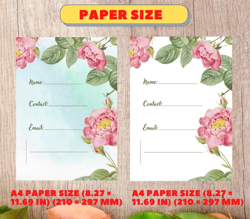 Printable Log Planner Printable Log Book Password Organizer - Etsy