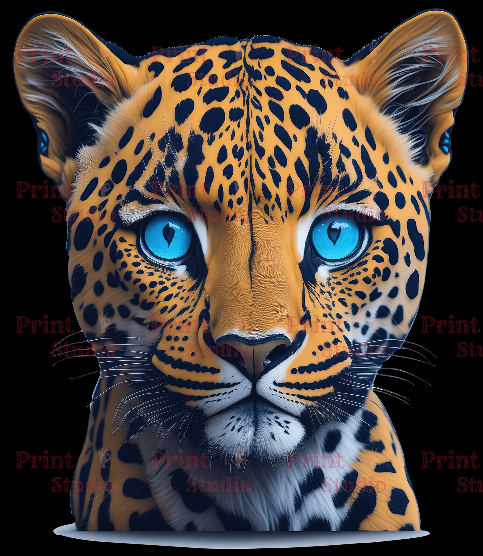 Leopard Head Png, Leopard Clipart, Leopard Head Svg Cut File for Cricut ...