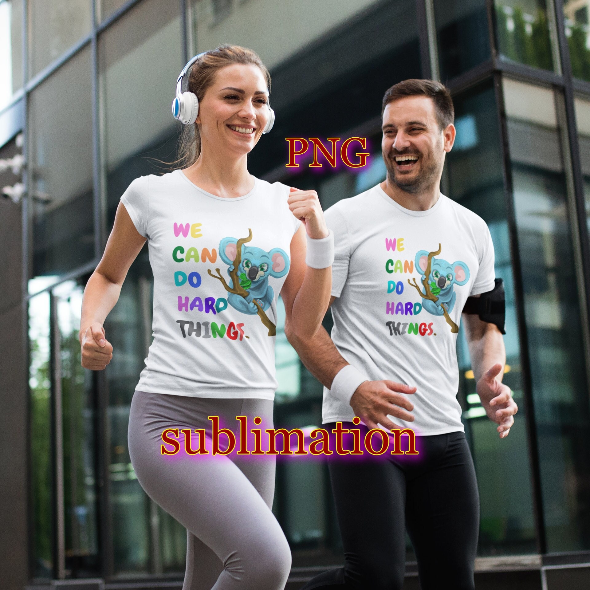 We Can Do Hard Things PNG: Kids Positive Art (digital Download) - Etsy