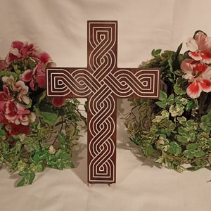 Cross With Croatian Interlace (wattle), Križ S Pleterom, Black Walnut ...