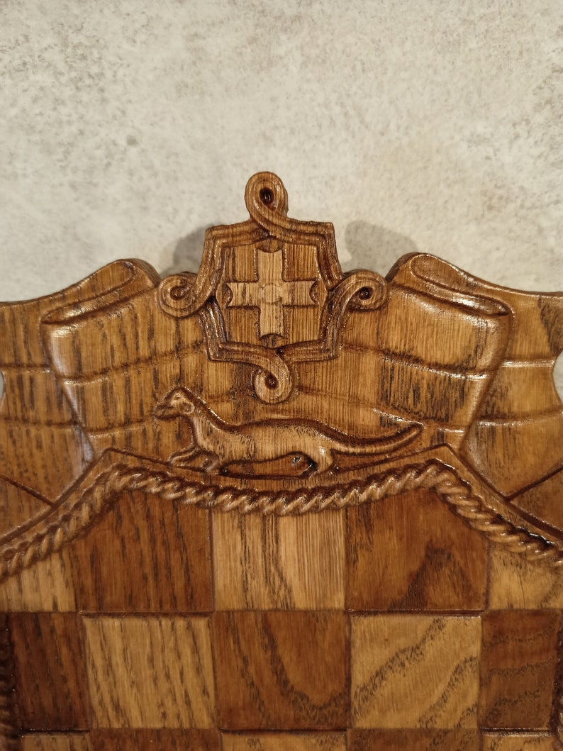 Old Croatian Coat of Arms, Relief, Carving - Etsy