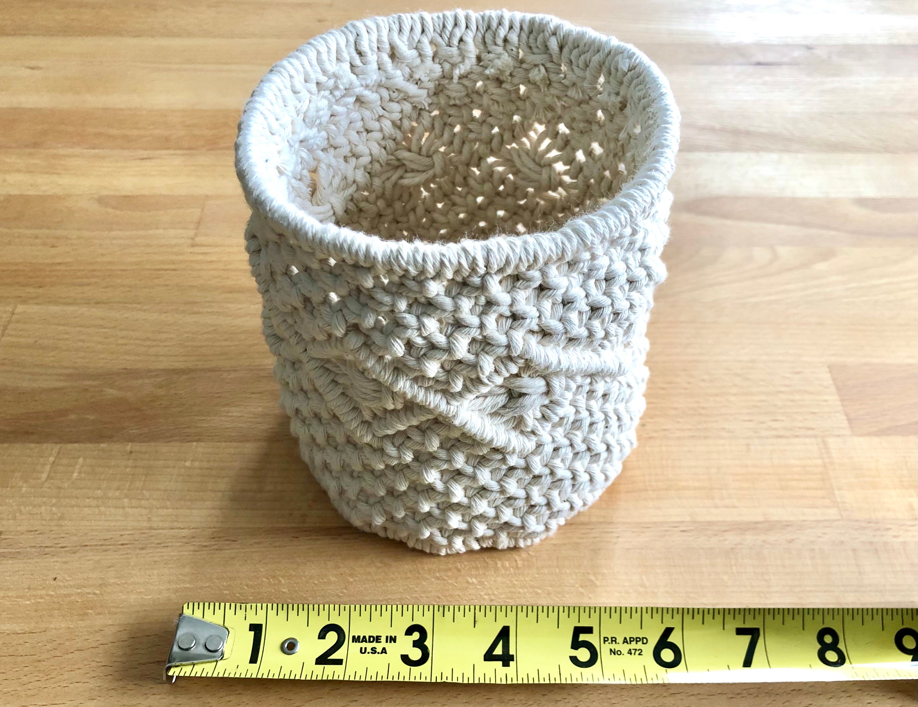 Macrame basket Macrame plant pot cozy Boho inspired home | Etsy