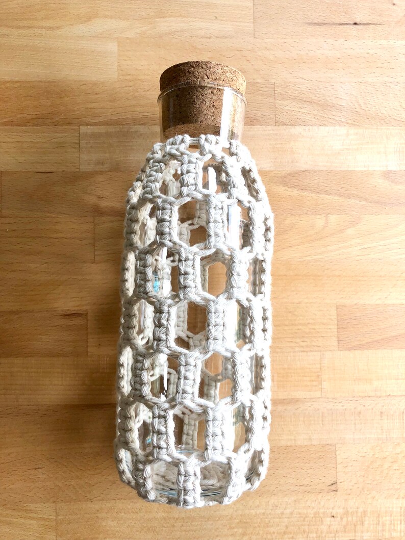 Macrame Carafe Macrame Decanter Macrame Bottle Macrame - Etsy