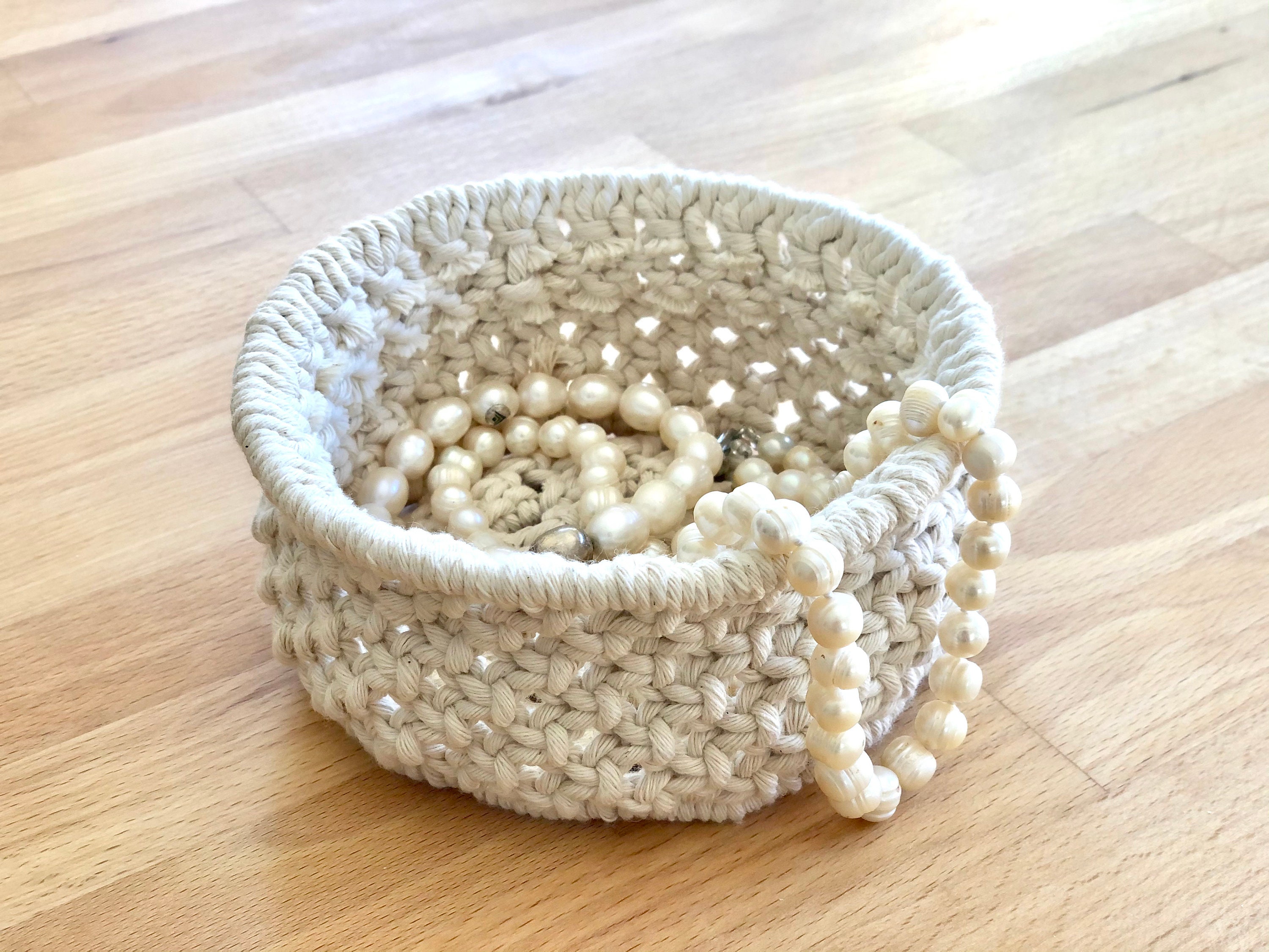 Macrame basket Macrame bowl Boho inspired home decor | Etsy