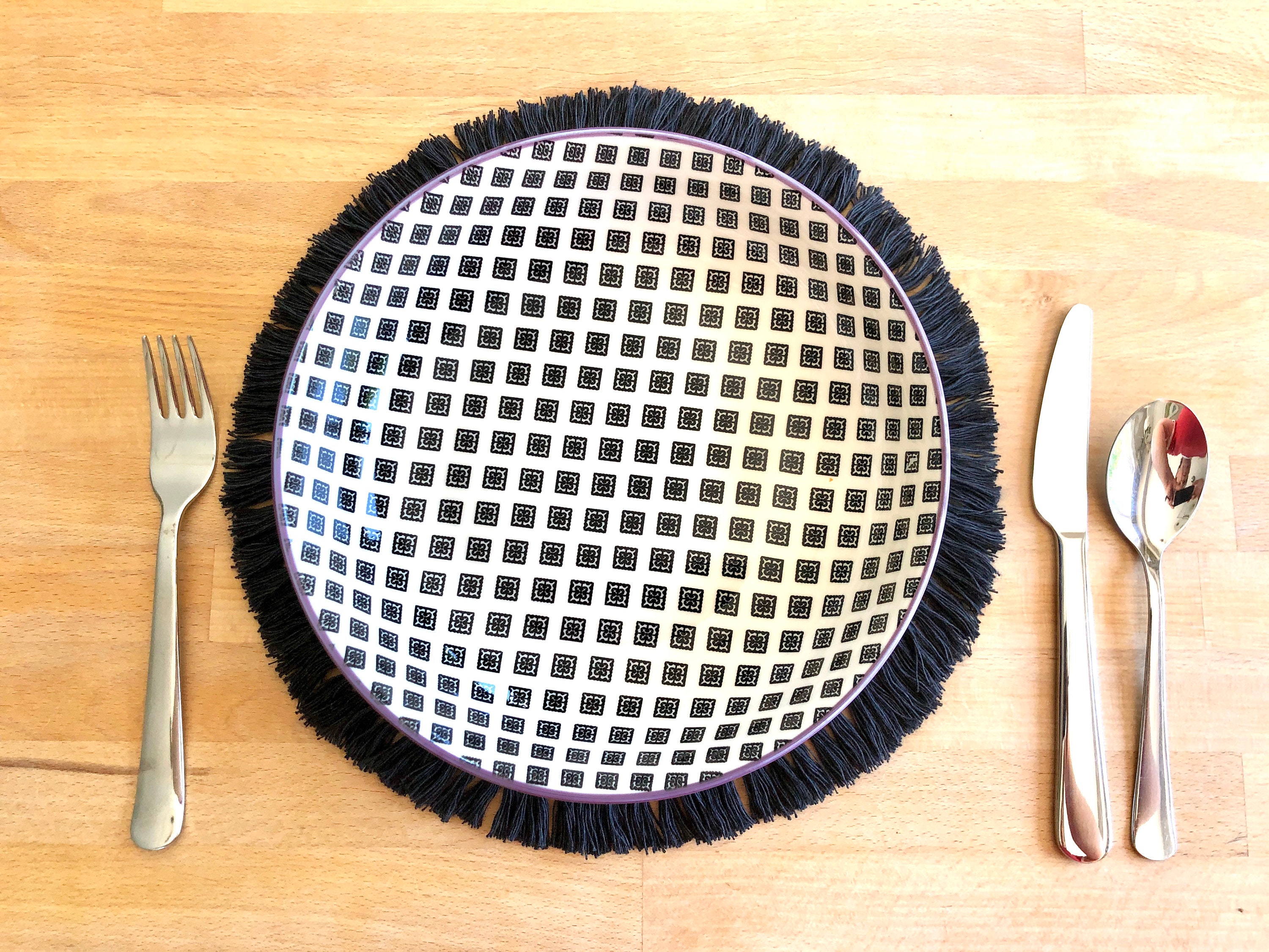 Macrame doily Macrame trivet Macrame placemat Boho | Etsy