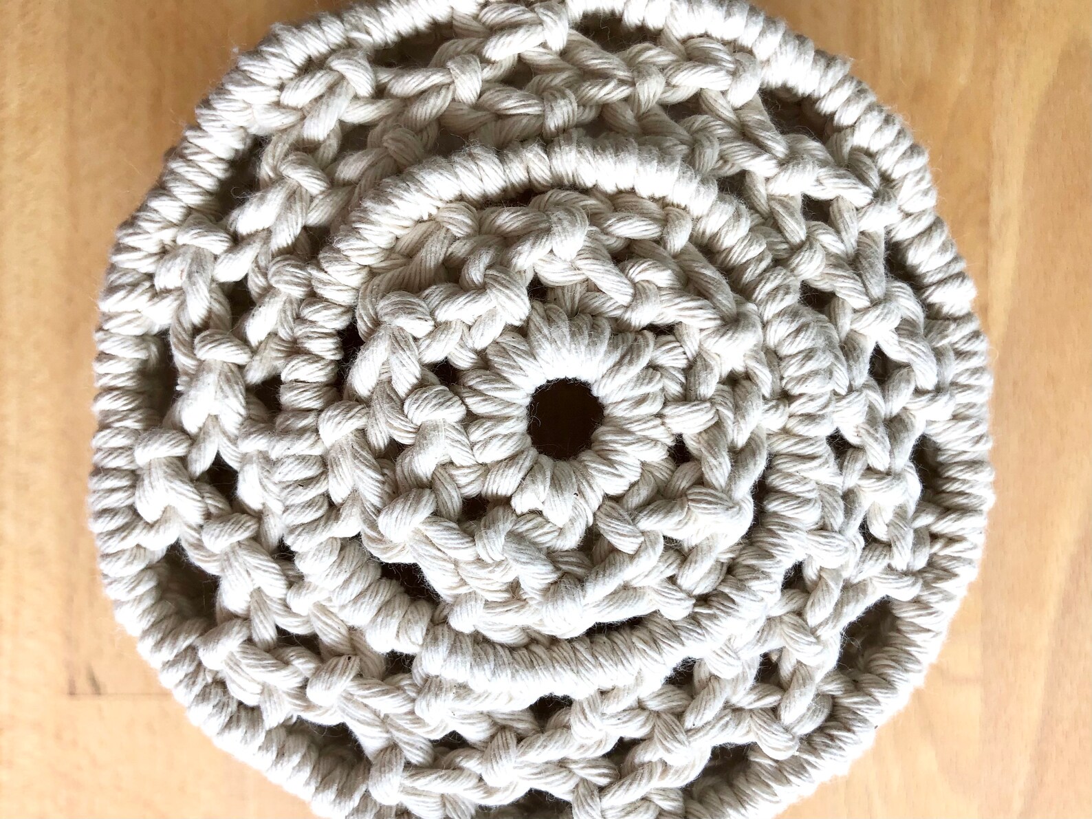 Macrame Basket Macrame Plant Pot Cozy Boho Inspired Home | Etsy