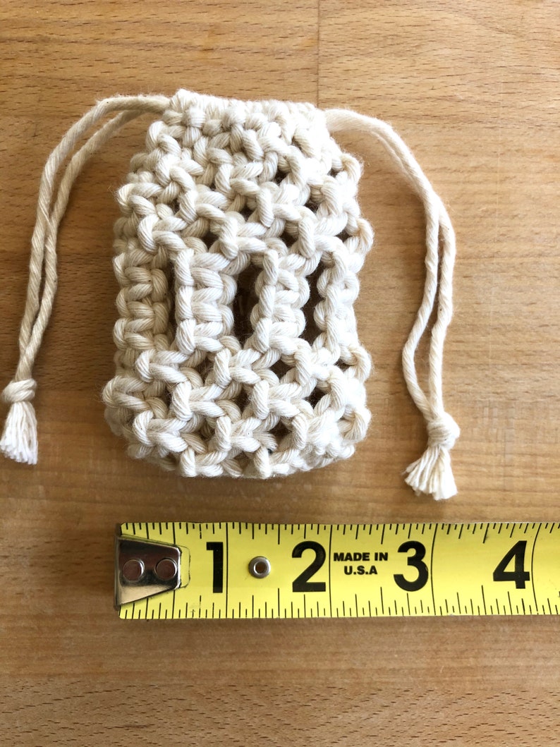 Macrame Mini Pouch Macrame Coin Purse Boho Inspired | Etsy