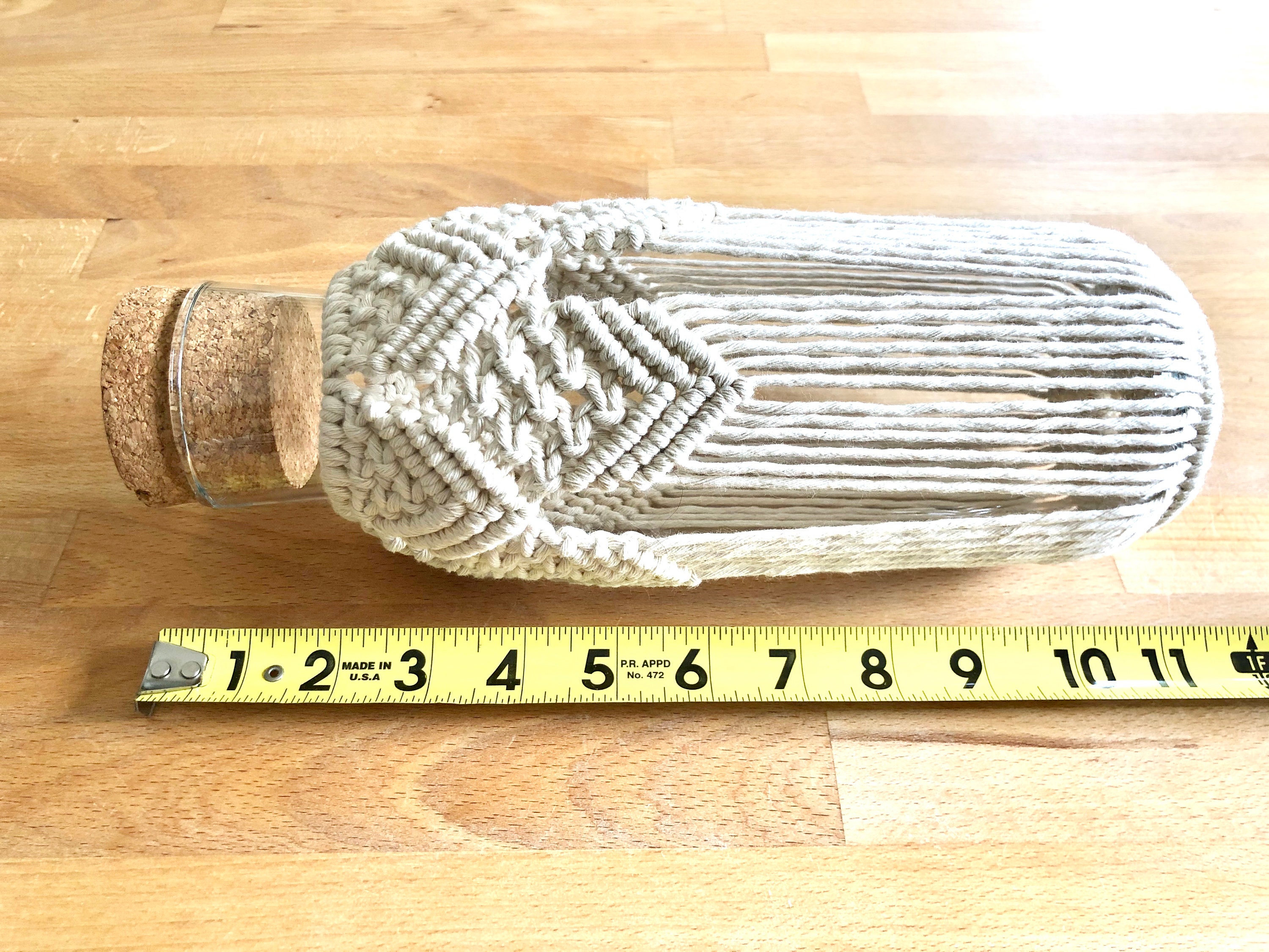 Macrame Carafe Macrame Decanter Macrame Bottle Macrame - Etsy