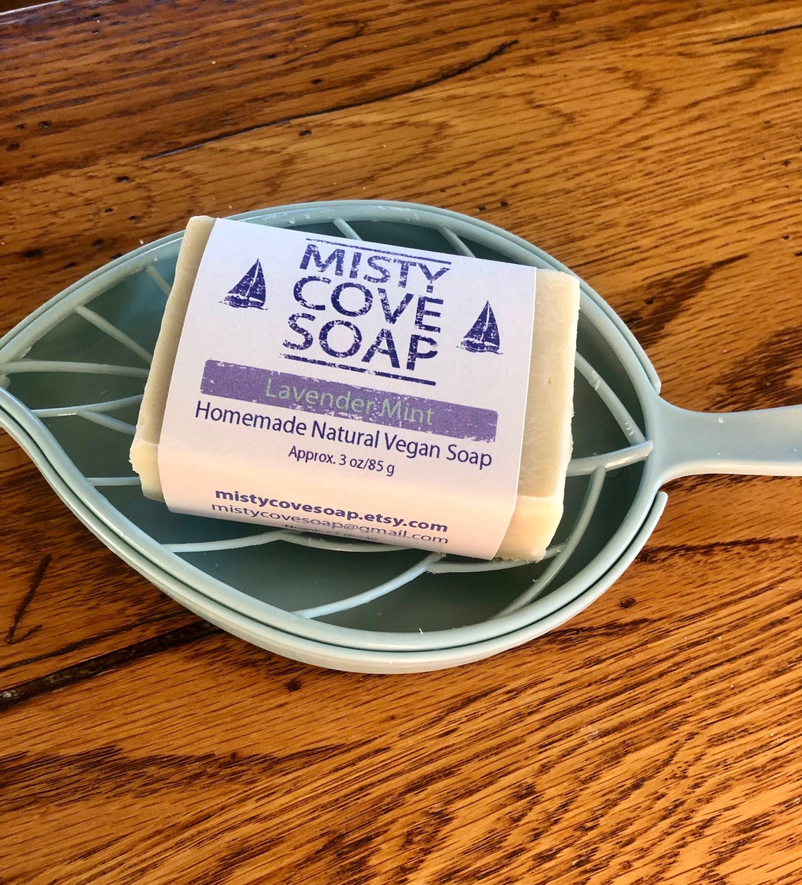 Lavender Spearmint Soap, Natural Vegan Body Bar, Vegan Soap With ...