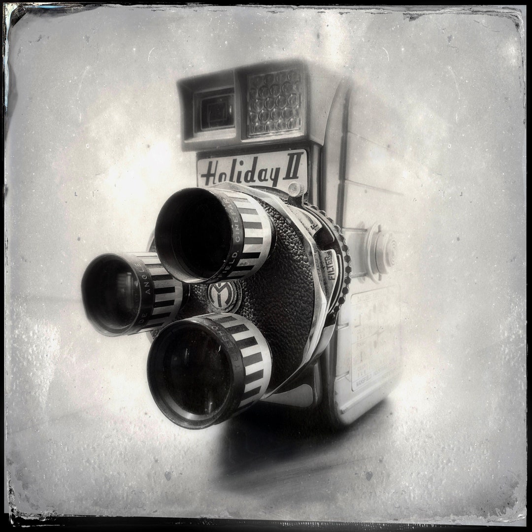 Holiday II Vintage Camera Digital Photo Print Old Retro Film Camera ...