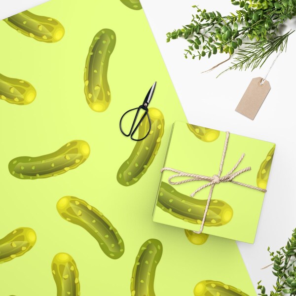 Pickle Wrapping Paper - Etsy