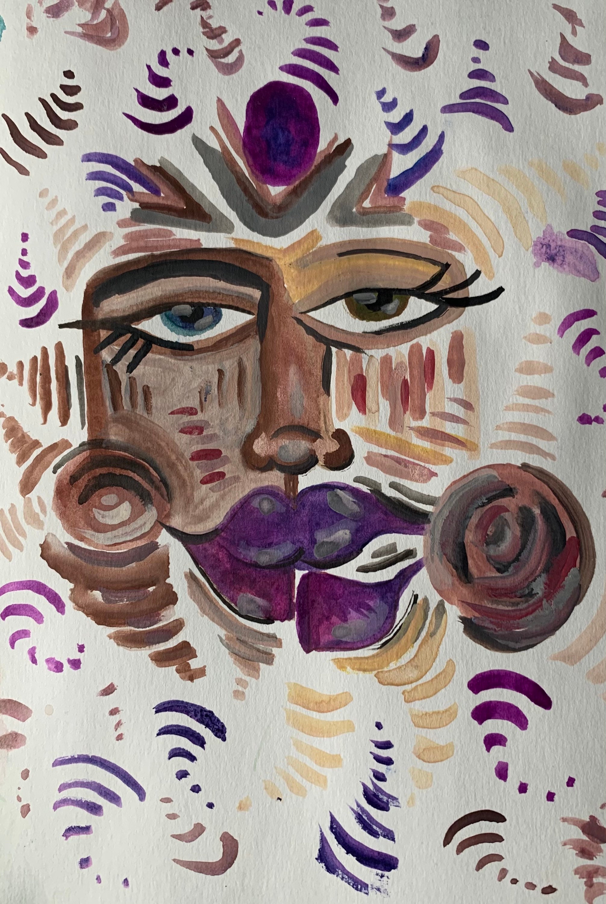 Abstract Equality Painting 5x7 - Etsy