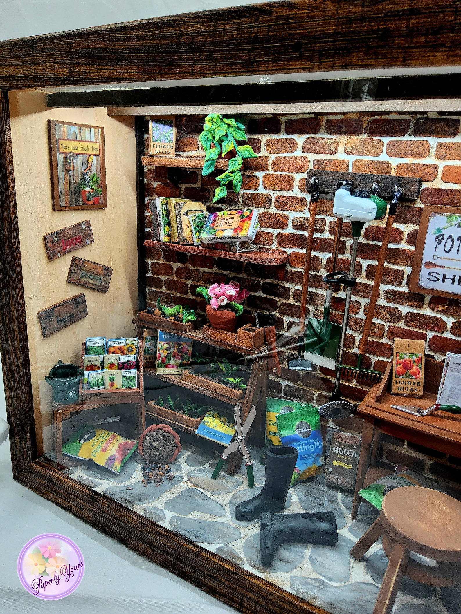 Lighted Miniature Room Box Dioramas. - Etsy